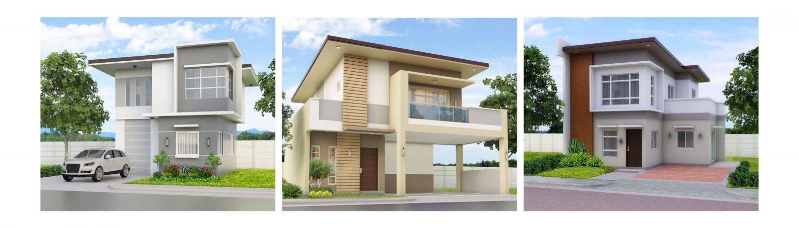 Architect’s perspective of MetroGate new house models Avery, Harper ...